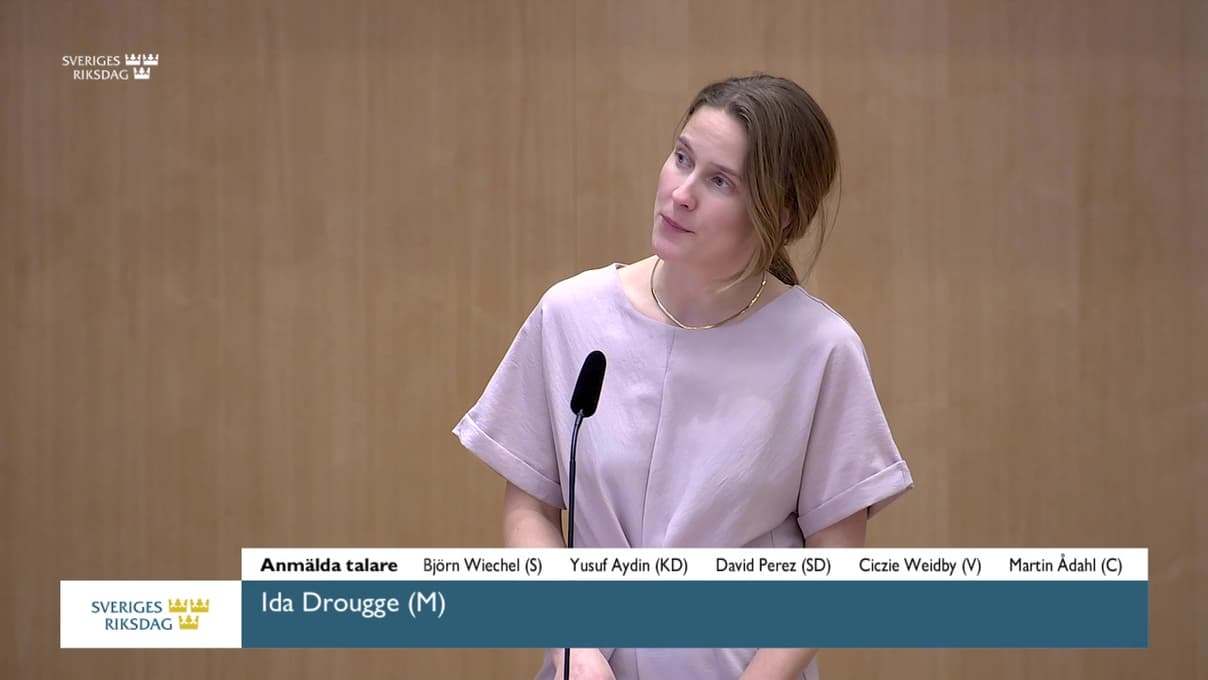 Ida Drougge (M) | Sveriges riksdag