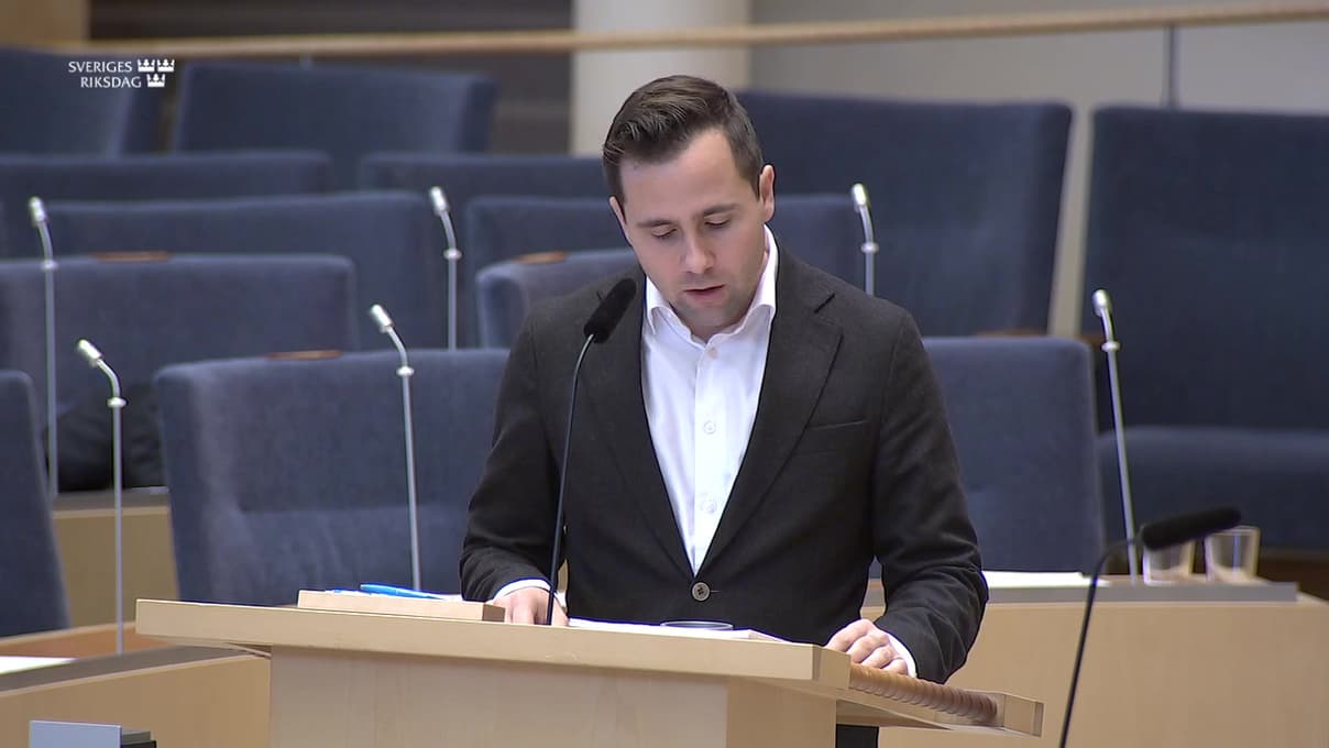 Benjamin Dousa (M) | Sveriges riksdag